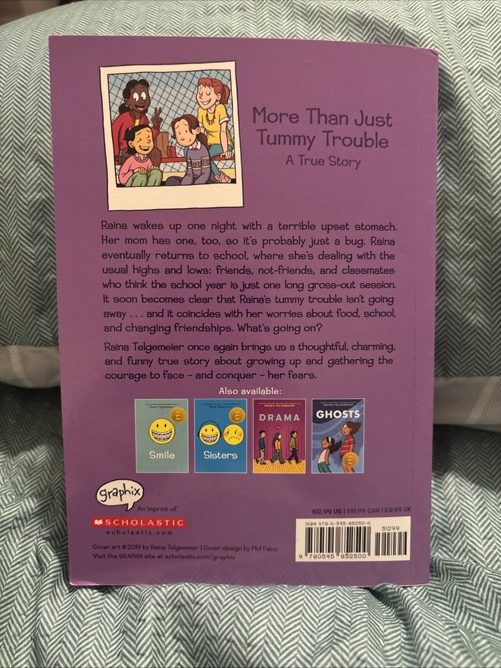Guts by Raina Telgemeier (2019, Paperback) 9780545852500| eBay