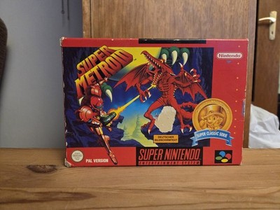 Super Metroid SNES - Nintendo Classic Edition PAL Version Super ...