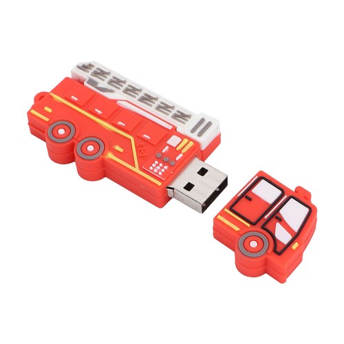 Flash Drive Cute Cartoon Car Compatible Storage Optional USB Thumb ...