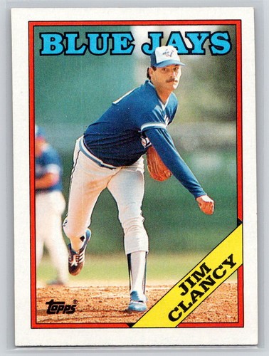 Jim Clancy 1988 Topps #54 Toronto Blue Jays | eBay
