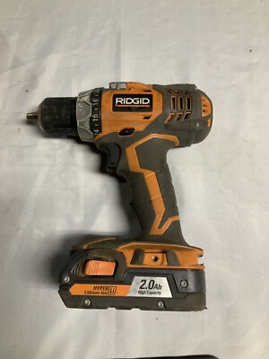 Ridgid R86008 18V Drill With Battery [No Charger] | eBay
