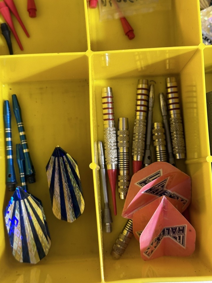 Vintage Darts Mixed Lot Bundle of Metal Darts And Accessories | eBay