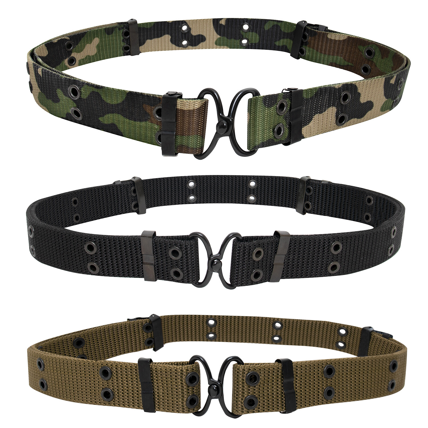 Mini Pistol Belts - Military Mini Nylon Pistol Belt - Fits BDU Pants | eBay
