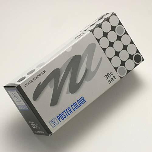 Nicker Watercolors Poster Color 36c Set 20ml No.6 from Japan w ...