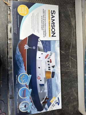 Artesania Latina Samson Tugboat Motorized R/C Wood Model Kit Boat 30530 ...