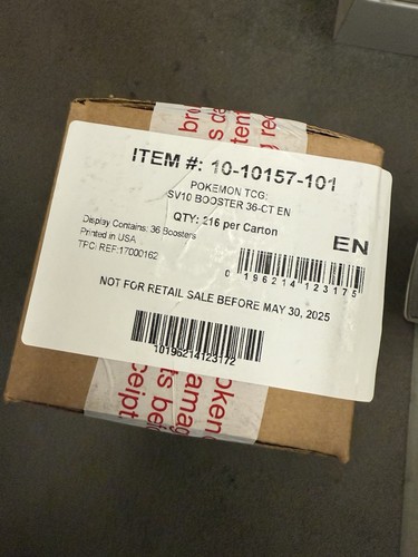 Pokemon Destined Rivals Booster Box Case (SV10) - Factory Sealed | eBay