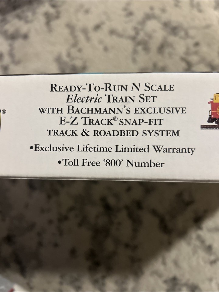 Bachmann N Scale Iron Duke Train Set With E-Z Track System Item No ...