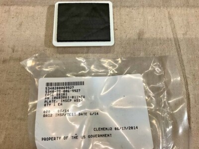 GENERAL DYNAMICS 10683061-011PEW MOUNTING PLATE, INSEP ASSEMBLY 5340-20 ...