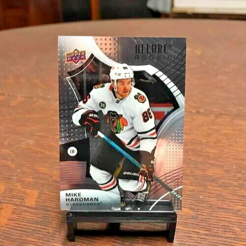 2021-22 Upper Deck Allure Mike Hardman Rookie #111 Chicago Blackhawks ...
