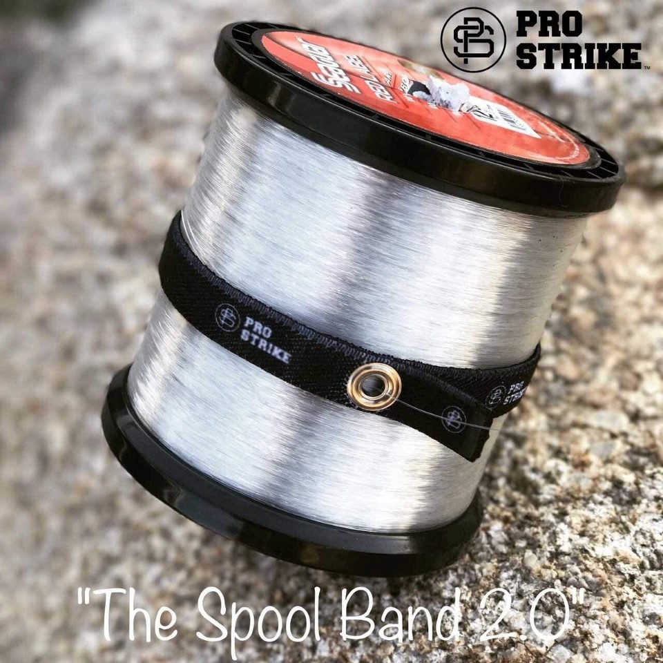 The Spool Bands (Set of 5) Fishing Line Spool Control Band, Adjustable ...