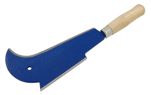 Double Edge Curved Bill Hook With Ash Wooden Handle | eBay