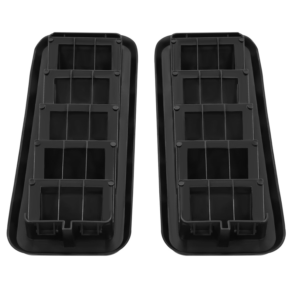 2x Back Panel Cab Air Vent Relief Grille For 1999-22 Chevrolet ...