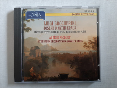 Boccherini Aurele Nicolet - Kraus Viennese flute quintet Aurel Baroque ...