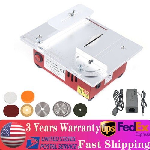 Mini Sliding Table Saw Woodworking DIY Hobby Model Cutting Bench Saw ...