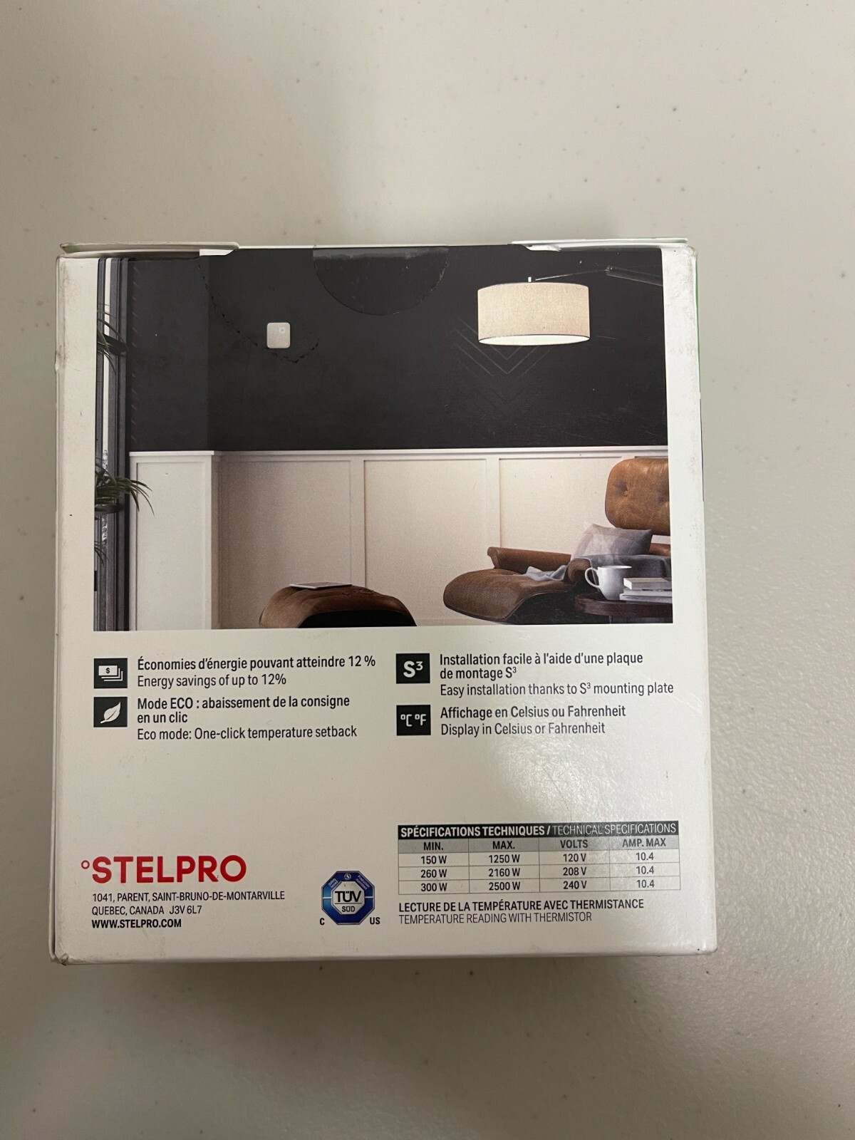 STELPRO ELECTRONIC THERMOSTAT 4000W ST402PFF for sale online | eBay