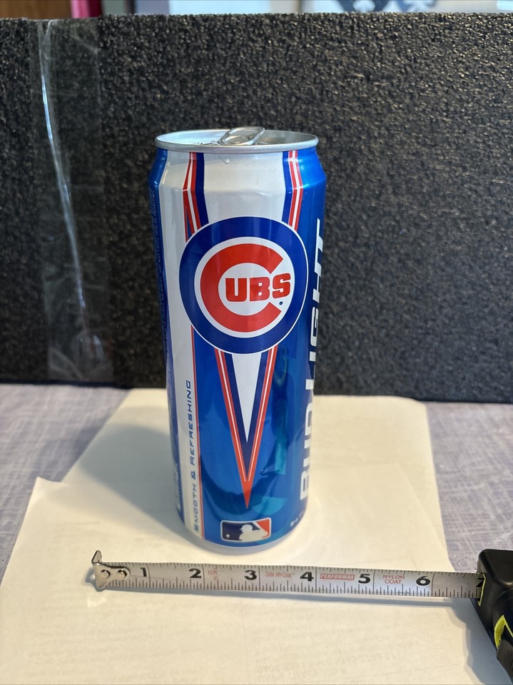 BUD LIGHT Chicago CUBS Aluminum Beer Can | eBay