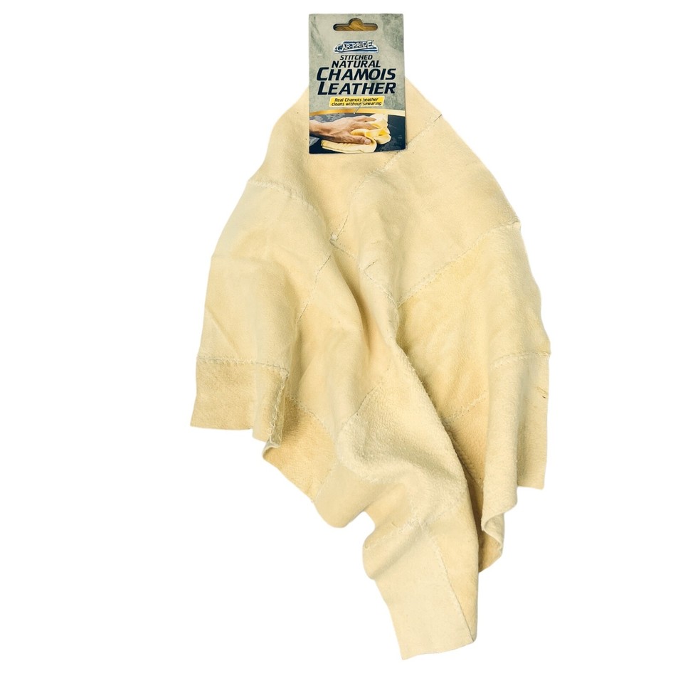 Chamois Natural Leather Real Genuine Car Shammy Chammy Cleaning Drying ...