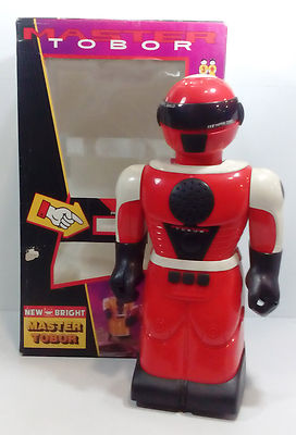 VTG BATTERY OPERATED 1995 MASTER TOBOR ROBOT MADE IN CHINA - NOT ...