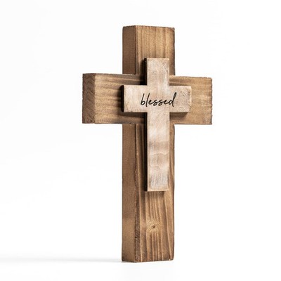 Wall Wooden Christians Cross Spiritual Religious Cross Gifts With Hook ...