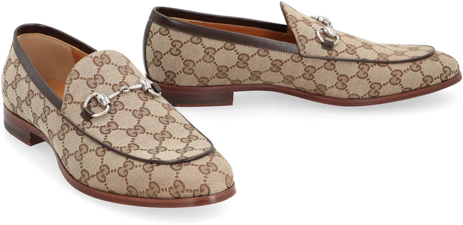 Gucci GG Canvas Horsebit Loafer Men's Ebony 795117 FADMU 9750 | eBay