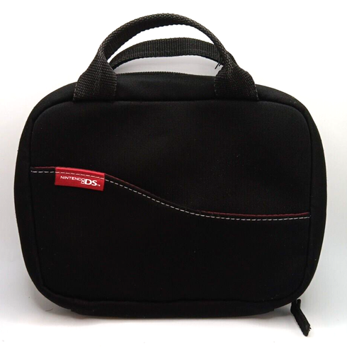 Nintendo DS Handheld Console Carry Case Portable Small Black Red | eBay