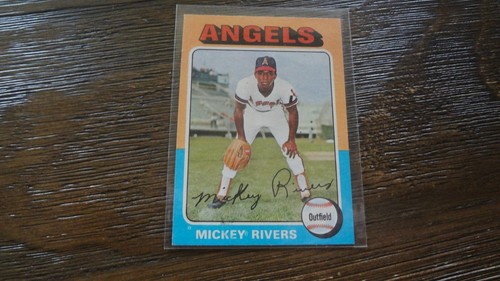 1975 TOPPS # 164 MICKEY RIVERS BASEBALL CARD | eBay