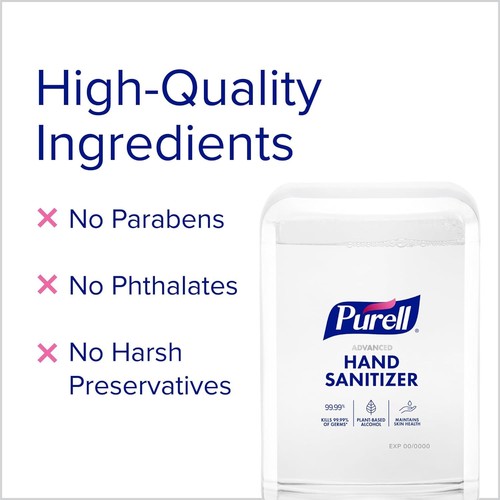 PURELL ES10 (8351-02) Advanced Hand Sanitizer Fragrance Free Foam, 1200 mL-2 Pk | eBay