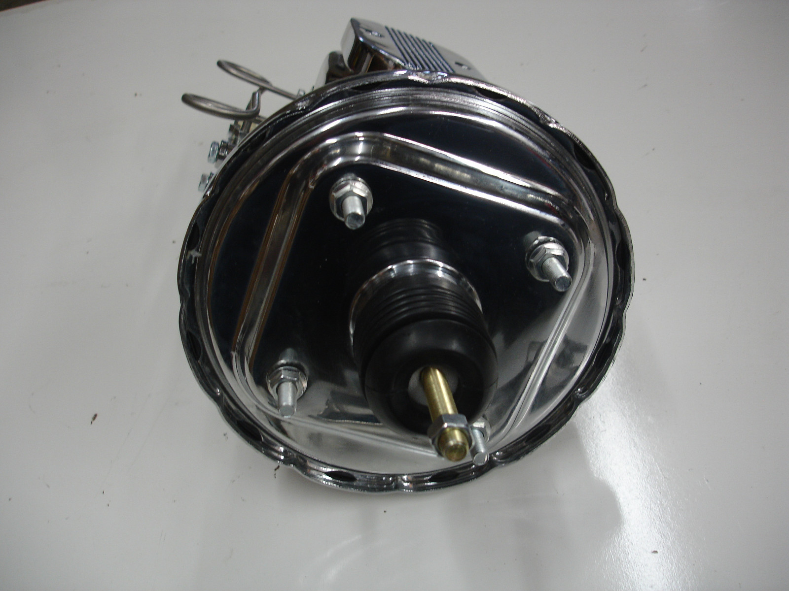 1958-1964 Chevrolet impala brake booster master chrome 8" dual ...