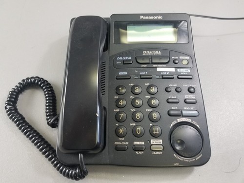 Panasonic 2 Line Telephone Digital Messaging System KX-TMC98-B Powers ...