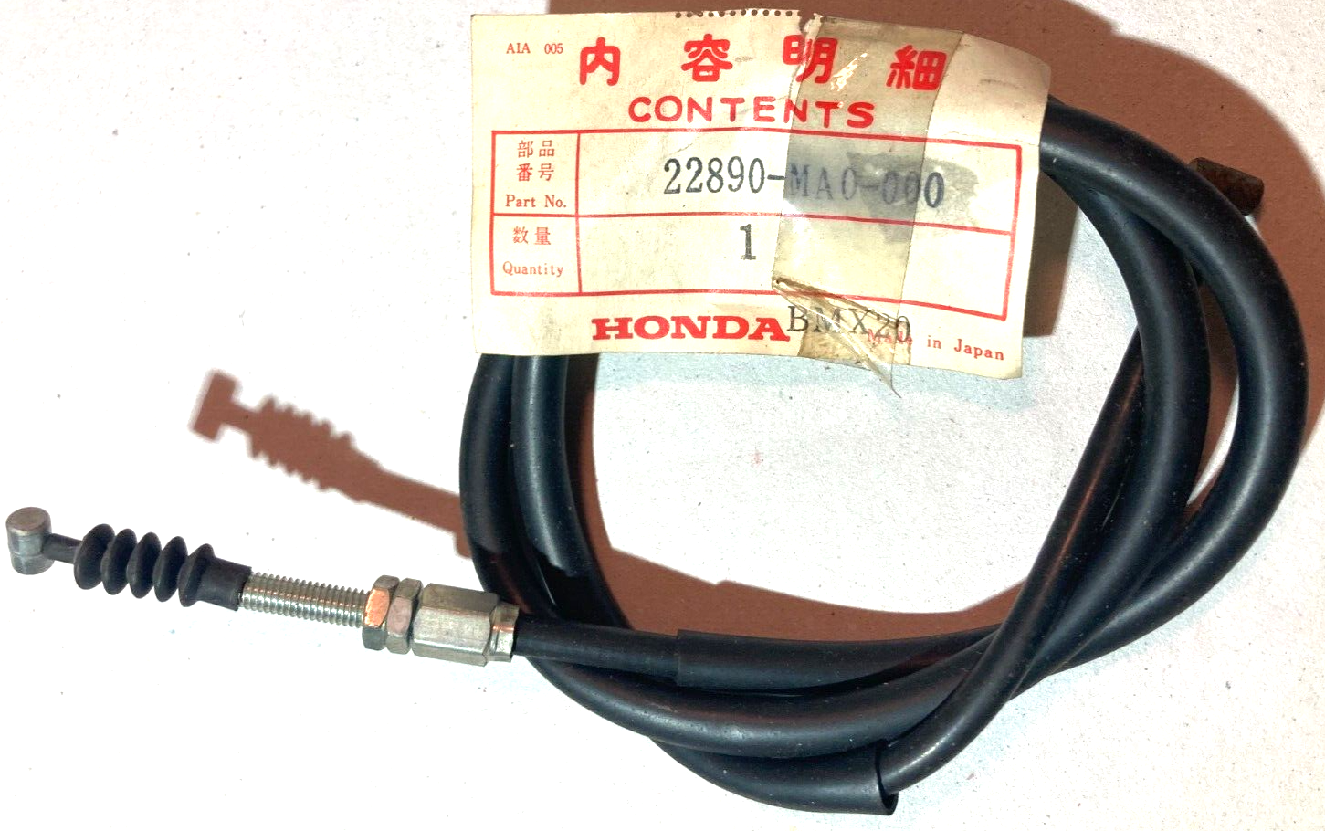 Dekompressionskabel Chokezug Honda XR 500 22890-MA0-000 | eBay