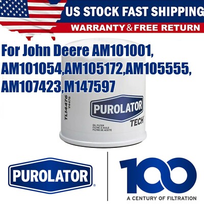 For John Deere AM101001,AM101054,AM105172,AM105555,AM107423,M147597 Oil ...