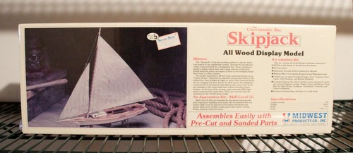 Midwest Products Wood Model Kit: Chesapeake Bay Skipjack #971 | eBay