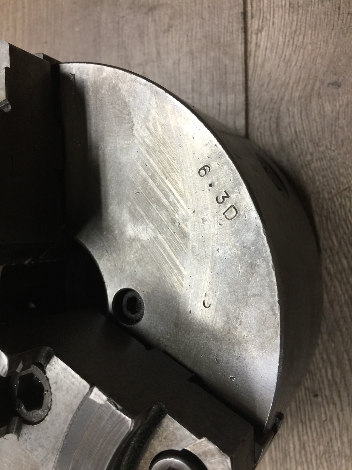 Hardinge 5" Taper Lock 3 Jaw Metal Lathe Chuck 30AHC With Key for sale ...