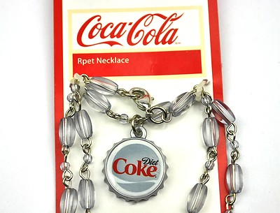 Coca Cola Diet Coke Necklace Bottle Cap Style | eBay