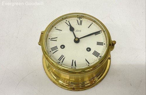 Schatz Brass Wall Clock | eBay