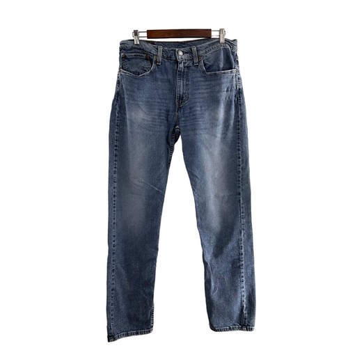 Levis Mens 502 Regular Taper Jeans Blue Denim Classic Vintage Relaxed ...