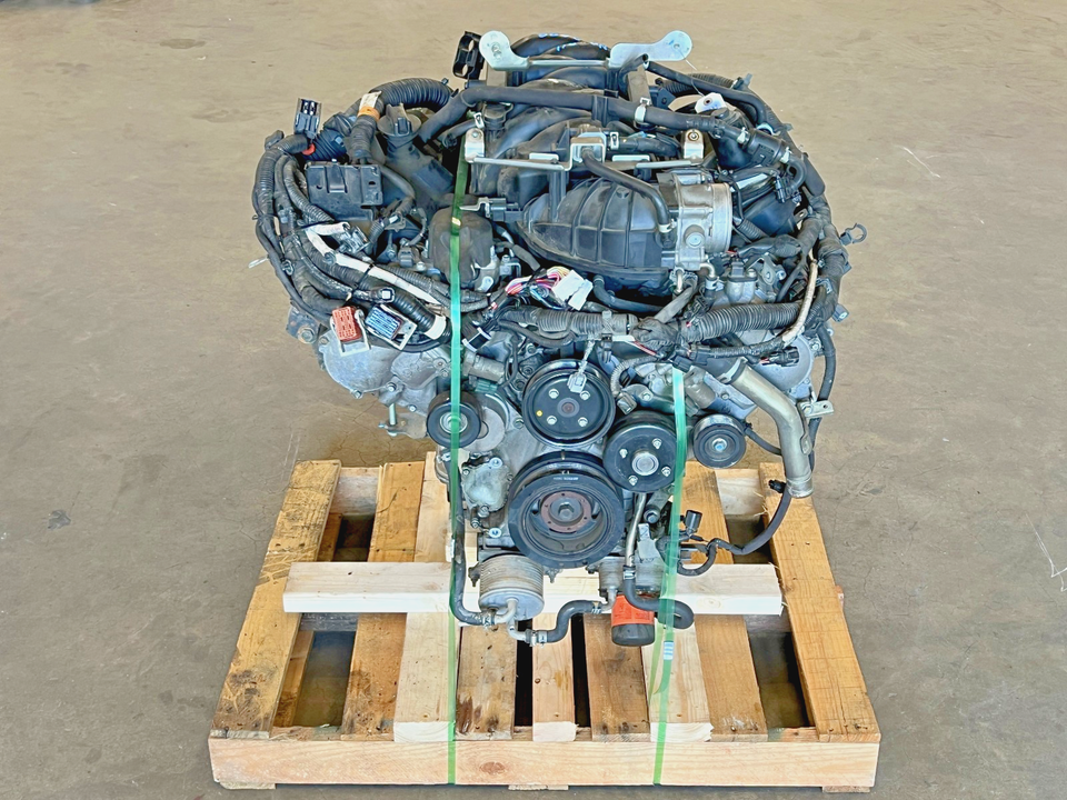 ⭐2015 INFINITI QX80 5.6L V8 4X4 COMPLETE ENGINE MOTOR BLOCK 221K MI OEM ...