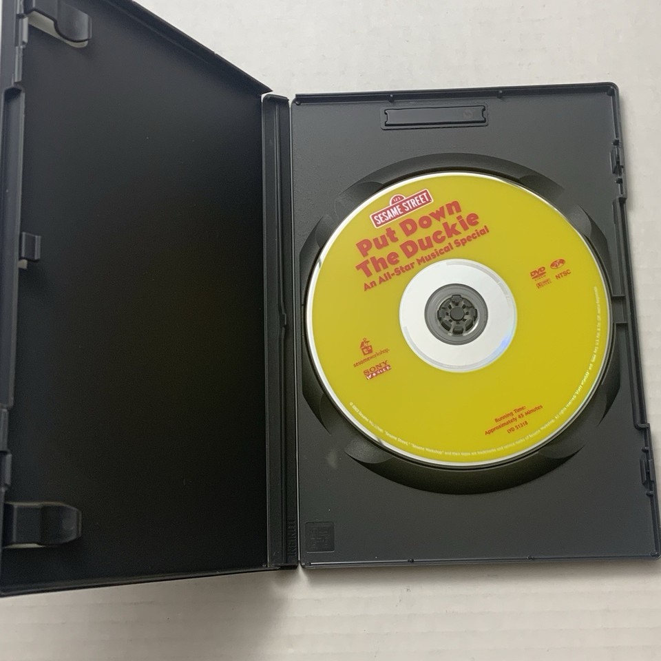 Sesame Street: Put Down The Duckie: An All Star Musical Special DVD | eBay