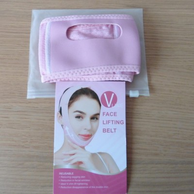 V Line Strap Slimming Face Mask Cheek Lift Band Double Chin Reducer | eBay