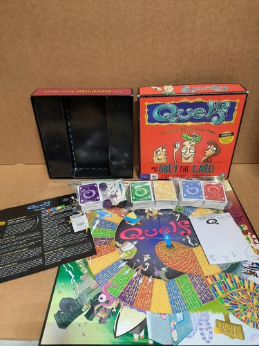 Quelf Board Party Game Spin Master Obey the Cards 2011 100% Complete | eBay