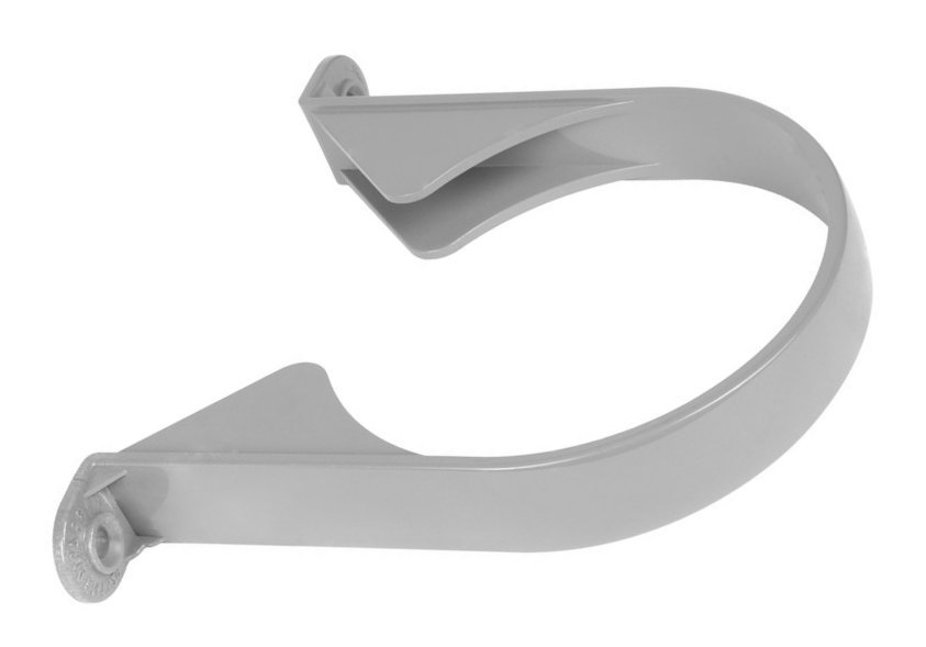 Grey Soil Pipe Clips x 5 Soil & Vent Pipe Bracket 110mm 4" | eBay UK