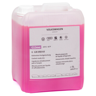 Genuine Seat /VW /Audi /Skoda G12evo Coolant / Antifreeze Replaces G13 ...