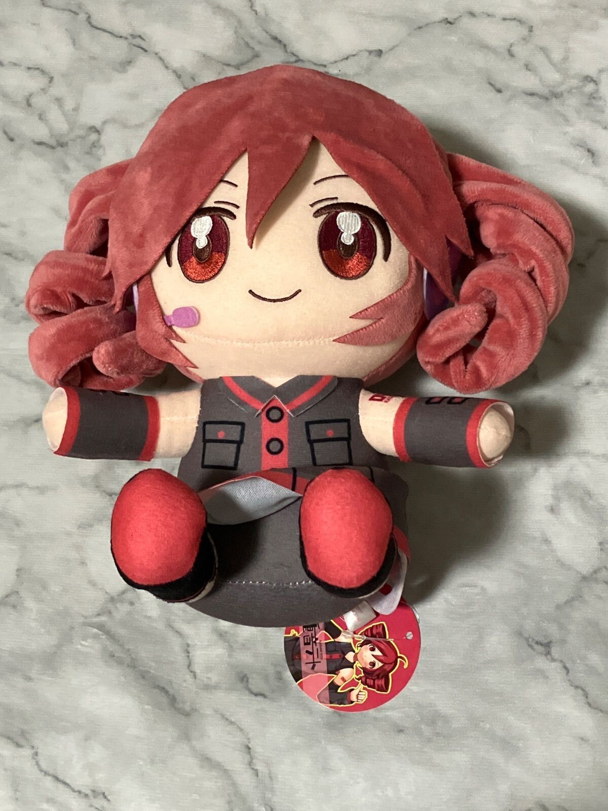 Kasane Teto 15th Anniversary Sitting BIG Plush Doll With Tag ROUND1 Limited | eBay
