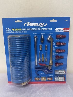 Premium Air Compressor Accessory Kit, 20 Piece NEW SEALED | eBay