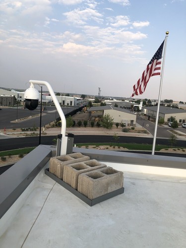 Pelco PTZ Camera Non-Penetrating Roof Mount Sled by PTZsled.com | eBay