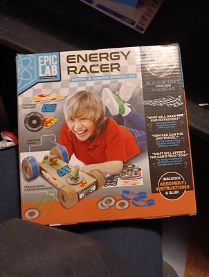 Epic Lab ENERGY RACER Model and Kinetic Energy Kit PA-7068 STEAM. New ...