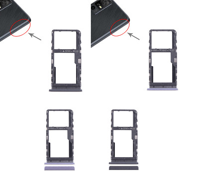 Sim Tray X TCL 40X T609M 40XE 40 XL T608M Vassoio ALLOGGIO SCHEDA Sim ...