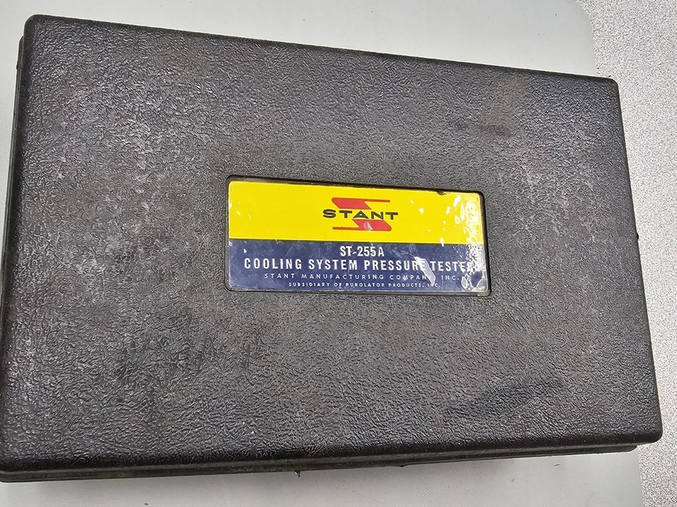 Stant ST-255A Cooling System Pressure Tester in Hard Case | eBay