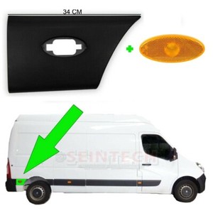 Renault Master Plastic Protective Side Moulding Strip Door Trim RIGHT O ...