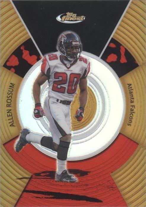 2005 Topps Finest - Allen Rossum #40 Gold Refractor /49 for sale online ...